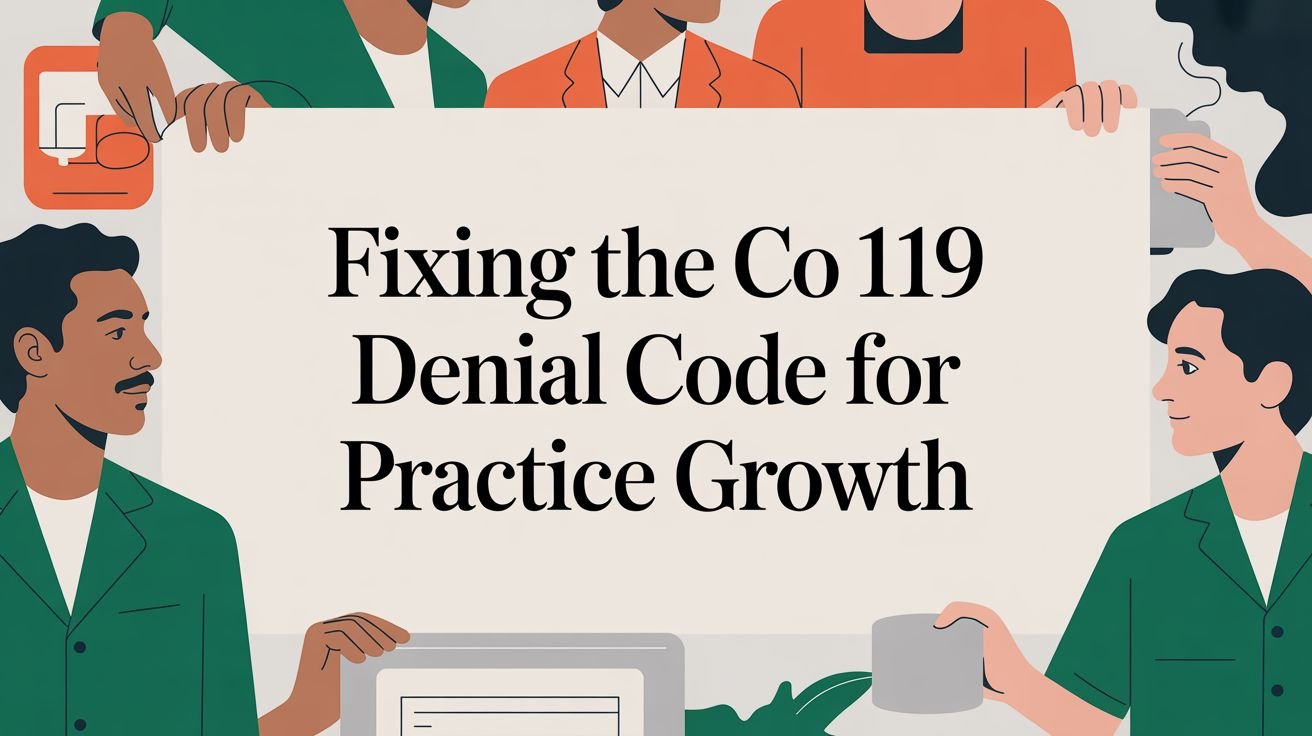 Fixing the CO 119 Denial Code for Practice Growth